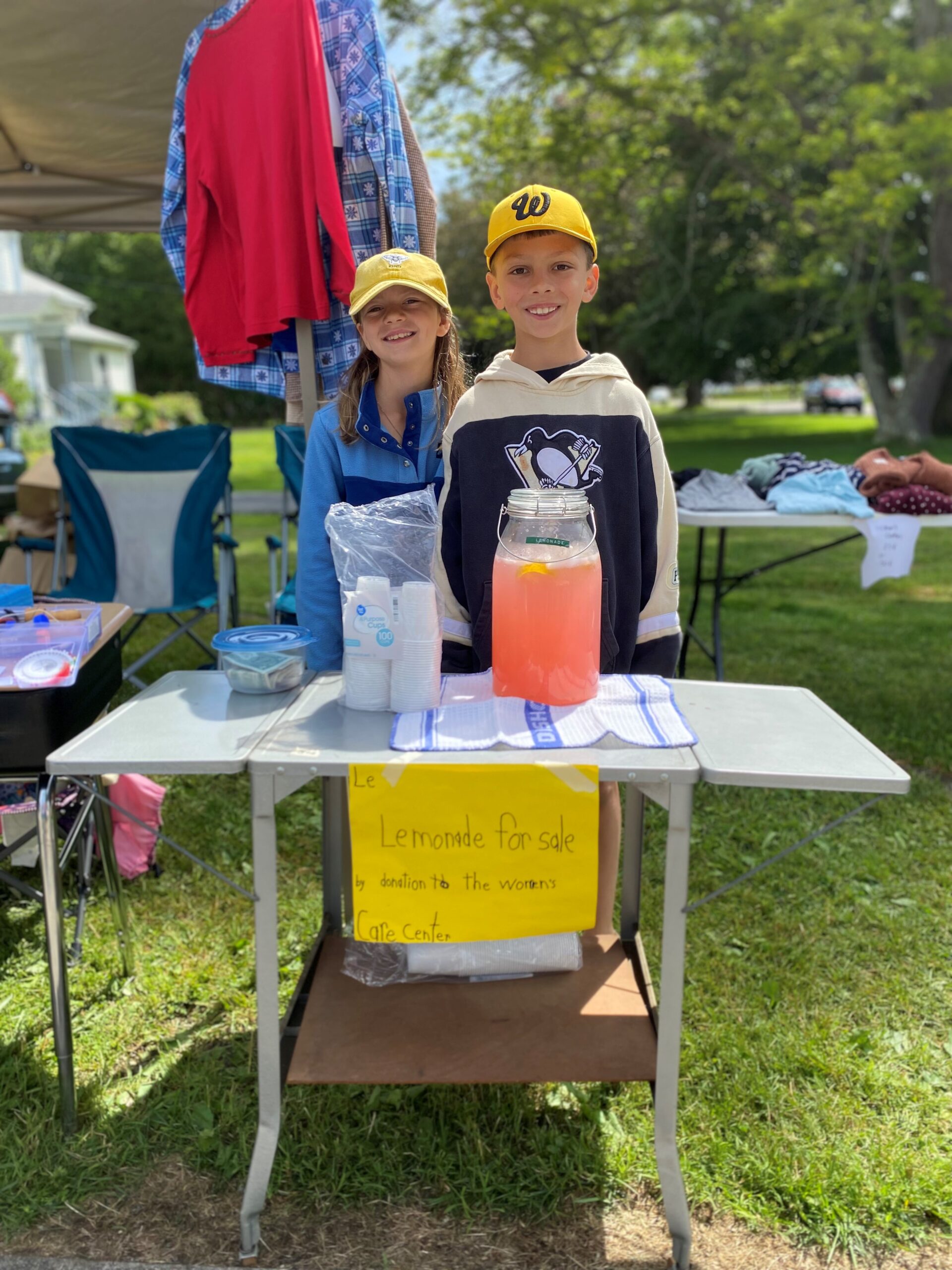 Lemonade sellers donate to Women’s Care Center | News, Sports, Jobs ...